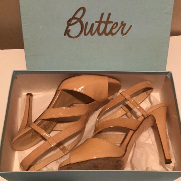 Butter Shoes | Shoes | Butter Saucy Nude Heels | Poshmark